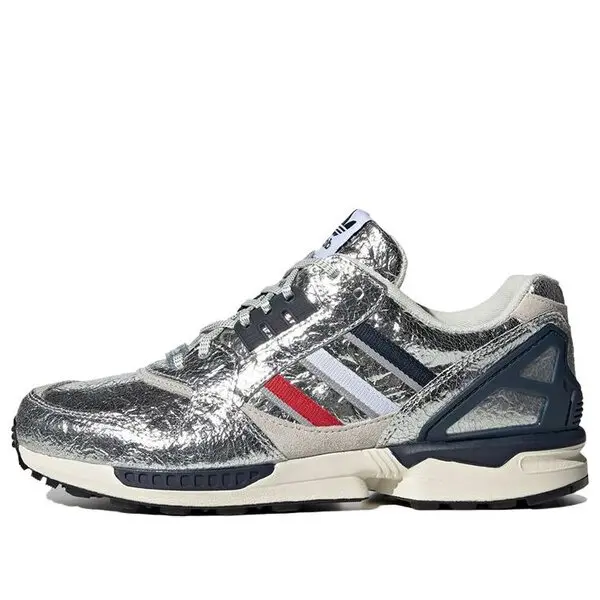 Adidas Concepts X Zx 9000 'a-zx Series Boston Marathon' Sneakers - Silver