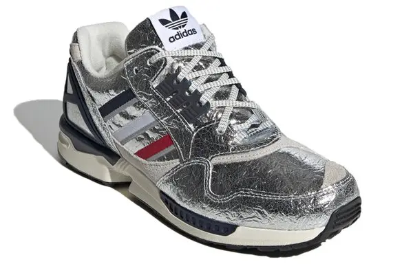Adidas Concepts X Zx 9000 'a-zx Series Boston Marathon' Sneakers - Silver