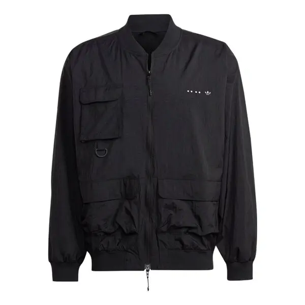 Adidas Reveal Cargo Track Top - Black
