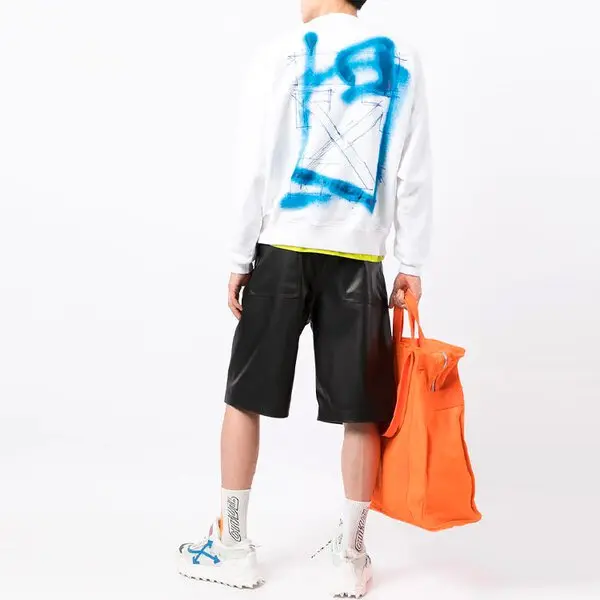 Off-White Fw21 Arrows Pattern Loose Fit Sweatshirt