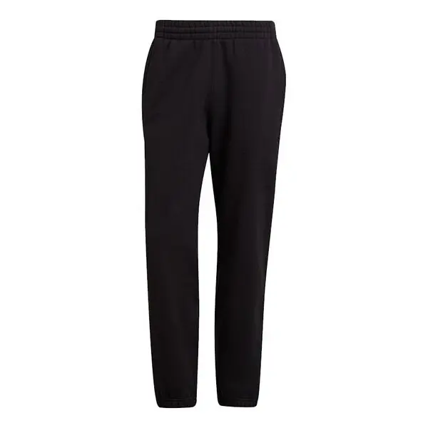 Adidas Originals C Sweat Pant Solid Color Bundle Feet Sports Pants/trousers/joggers Black - Default Color