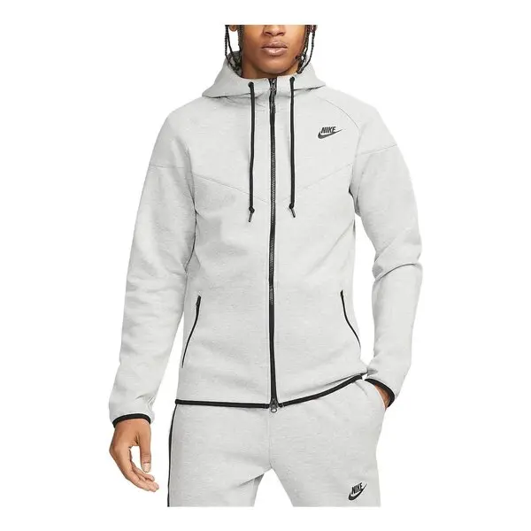 Nike Tech Fleece Full-zip Hoodie - Grey