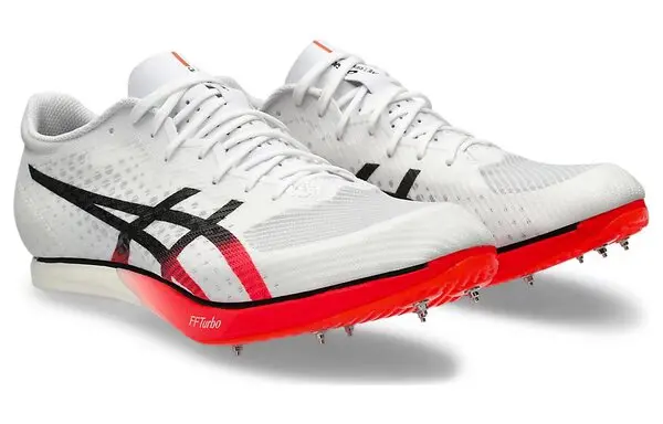 Asics Metaspeed Md Track Spikes - White/black