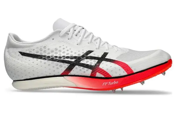 Asics Metaspeed Md Track Spikes - White/black