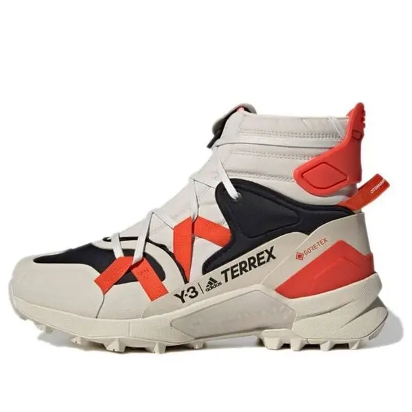Adidas Y-3 Terrex Swift R3 Gtx High Top Sneakers - Cream
