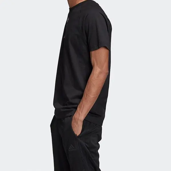 Adidas Originals Zeno Tee Blue Logo Short Sleeve