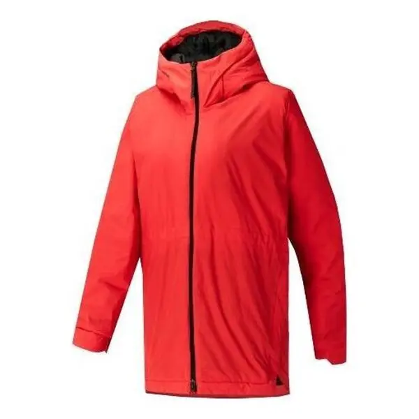 Adidas Hooded Down Jacket - Red