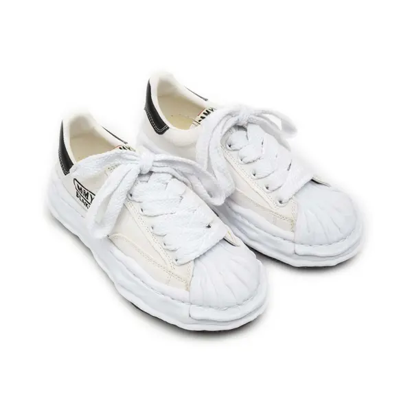 Mihara Yasuhiro Blakey Og Sole Canvas Low-top Sneaker - White