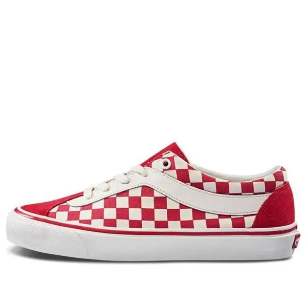 VANS Bold Ni Checkerboard Sneakers - Red