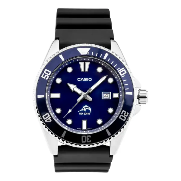 Casio Analog Sports Watch With 200 Meter Water Resistance - Blue