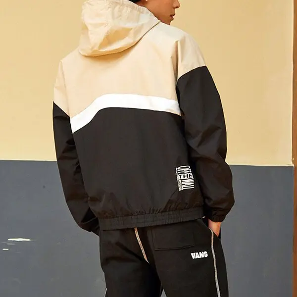 VANS Colorblock Zip Up Hooded Jacket