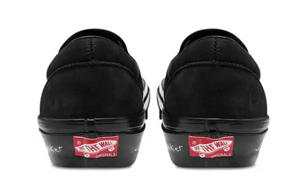 VANS Raised Wolves X Og Classic Slip-on Lx Wall - Black