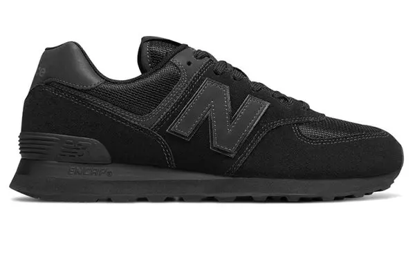 NEW BALANCE 574 Tonal Sneakers - Black