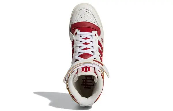Adidas Forum 84 High X Eric Emanuel "indiana Hoosiers - White/red