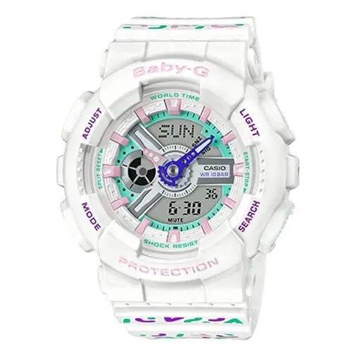Casio Baby-g Analog-digital Watch - White