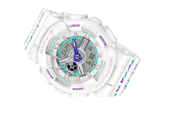 Casio Baby-g Analog-digital Watch - White