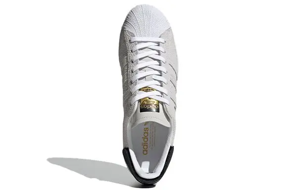 Adidas Superstar Snakeskin Sneakers - White