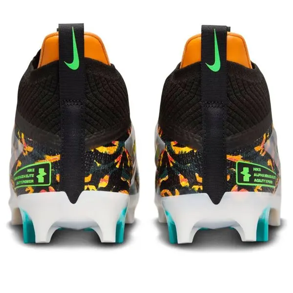 Nike X Travis Kelce Alpha Menace 4 Elite '90s Fashion Football Cleats - Black/sail/dusty Cactus