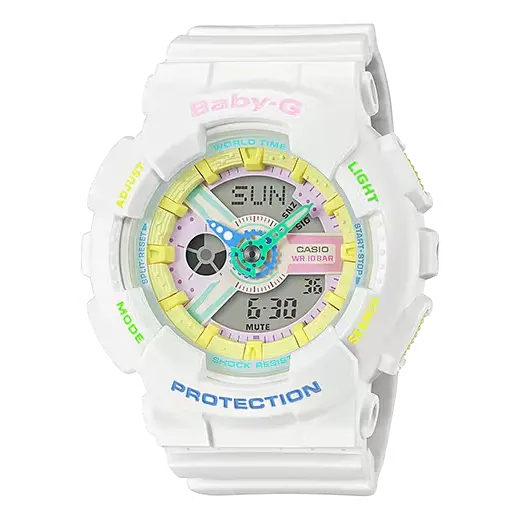 Casio Baby-g Ba-110tm-7apr - White