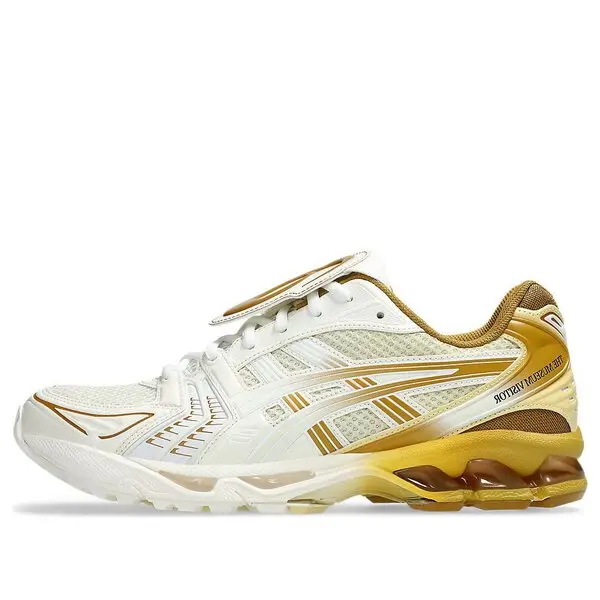 Asics Gel-kayano 14 X The Museum Visitor Sneakers - Cream/gold