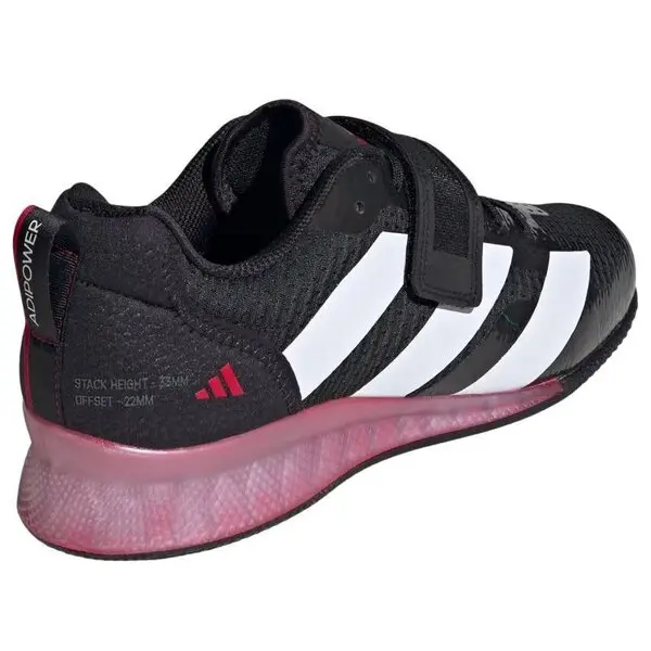 Adidas Adipower Weightlifting 3 Sneakers - Core Black/cloud White/pure Ruby