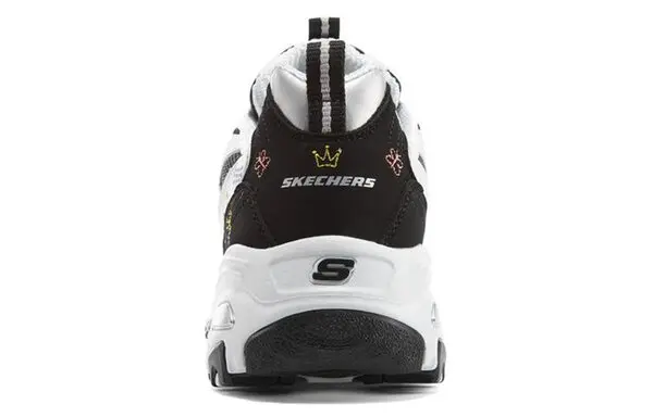 Sketchers D'lites 1.0 "white Black" Sneakers