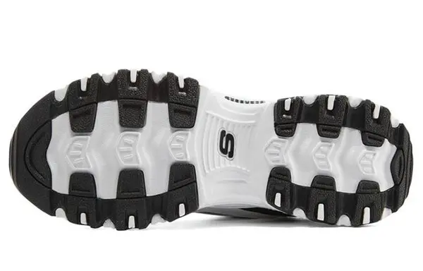 Sketchers D'lites 1.0 "white Black" Sneakers