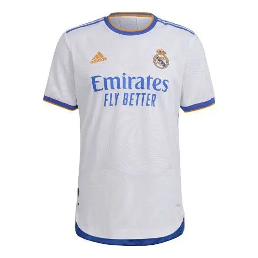Adidas Real Madrid 21-22 Season Player Edition Home Jersey - White