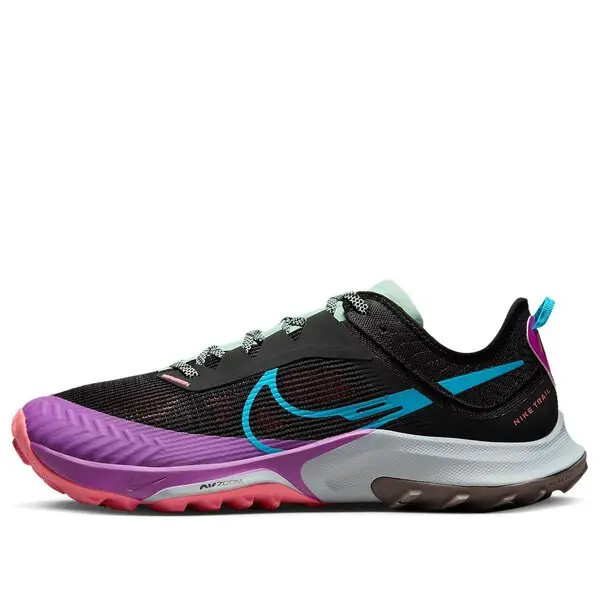 Nike Zoom Terra Kiger Trail Running Sneakers - Black/purple