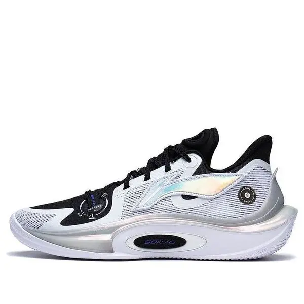 LI-NING Sonic "stardust" Abat021-1 Sneakers - White/black/silver