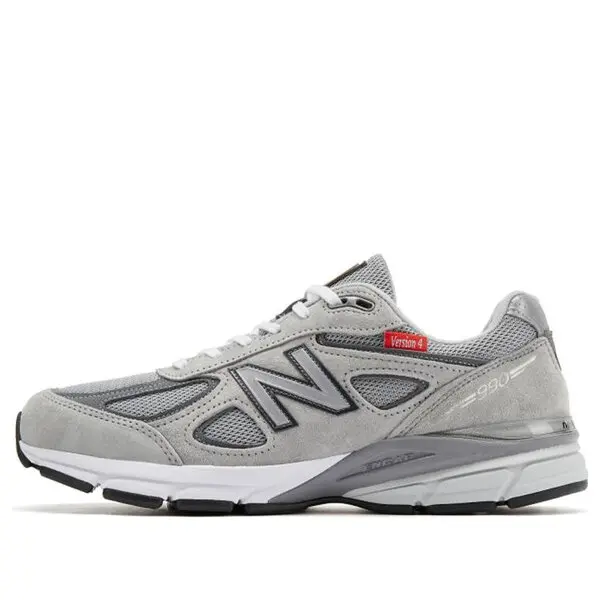 NEW BALANCE 990v4 Made In Usa "red Label - Grey