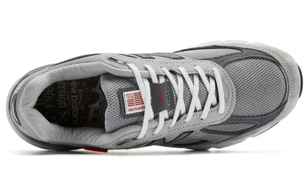 NEW BALANCE 990v4 Made In Usa "red Label - Grey