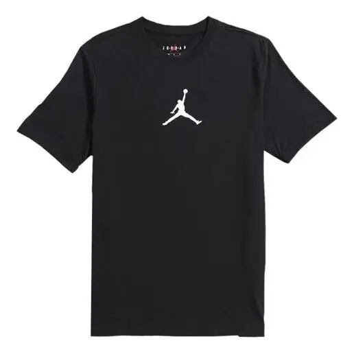 JORDAN Air Flying Short Sleeve T-shirt - Black
