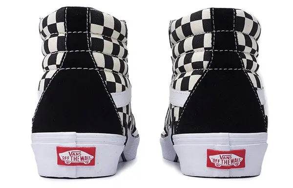 VANS Sk8-hi Bolt Checkerboard High Top Sneakers