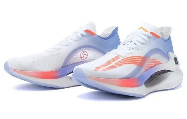LI-NING Shadow Essential Sneakers - White/blue/red