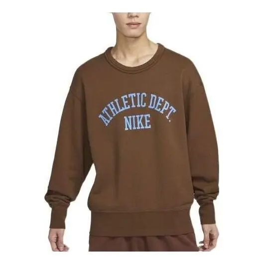 Nike Trend Fleece Retro Crew Sweatshirt - Brown