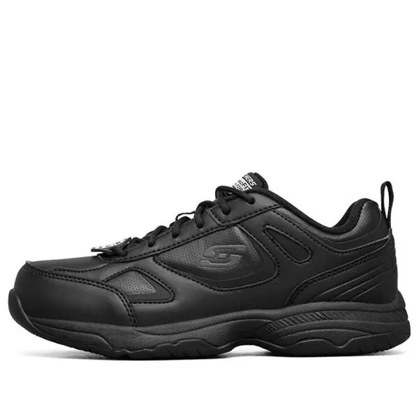 Sketchers Work Relaxed Fit Dighton Sr Athletic Shoes - Black