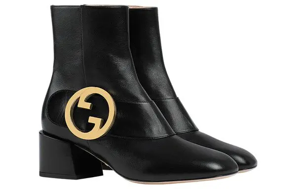 Gucci Blondie Ankle Boot Leather