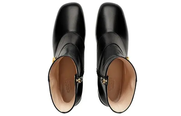 Gucci Blondie Ankle Boot Leather