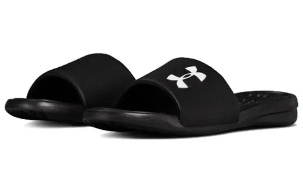 Under Armour Playmaker Fixed Strap Slides - Black