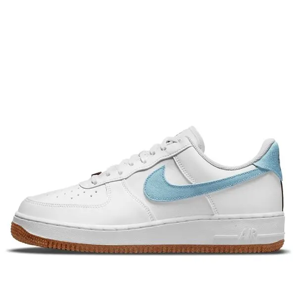 Nike Force 1 '07 Lv8 'indigo' Sneakers - White/obsidian/black