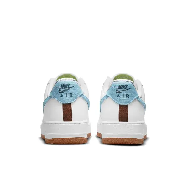 Nike Force 1 '07 Lv8 'indigo' Sneakers - White/obsidian/black