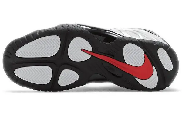 Nike Little Posite One 'chrome' High Top Sneakers - Silver