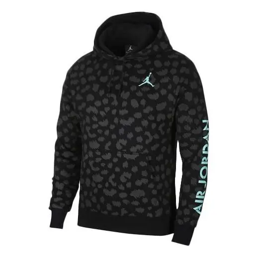 JORDAN Wings Fleece Hoodie - Black