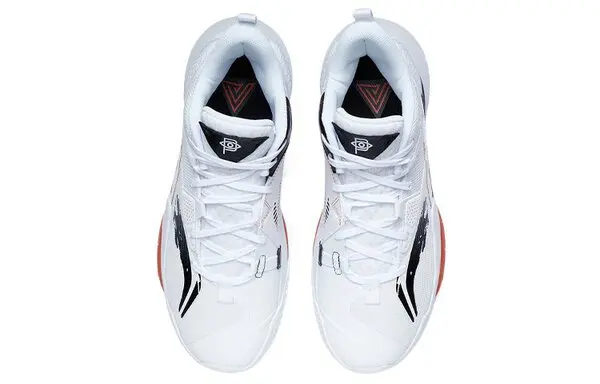 LI-NING Power Low Athletic Sneakers - White/black