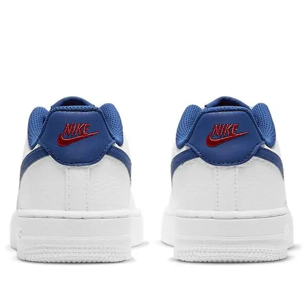Nike Force 1 Low Top Sneakers - White/blue