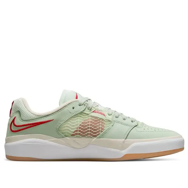 Nike Ishod Wair Premium Skate Shoes - Green/red/white