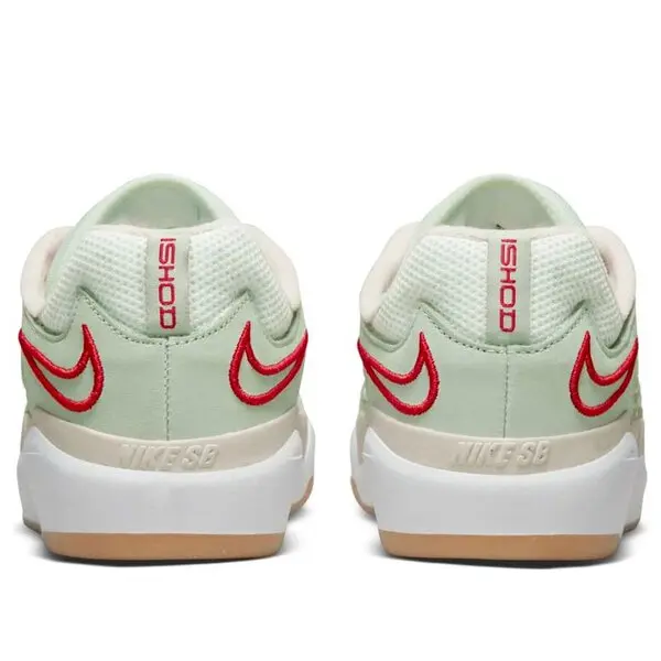 Nike Ishod Wair Premium Skate Shoes - Green/red/white