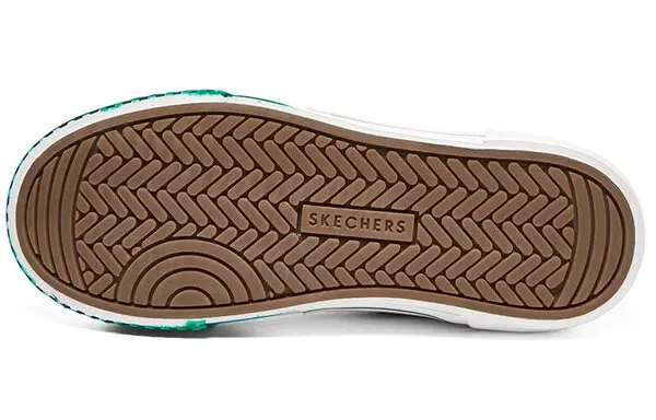 Sketchers Keep Fresh New Moon X Circleclean High Top Sneakers - Black/green