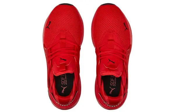 PUMA Softride Enzo Evo Low Top Sneakers - Red/black